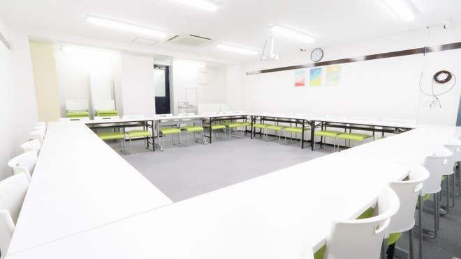 【秋葉原駅A3出口20秒!中央北口1分!大型会議室!50名可!】プロジェクター・WiFi無料!ふれあい貸し会議室 秋葉原No51の写真14