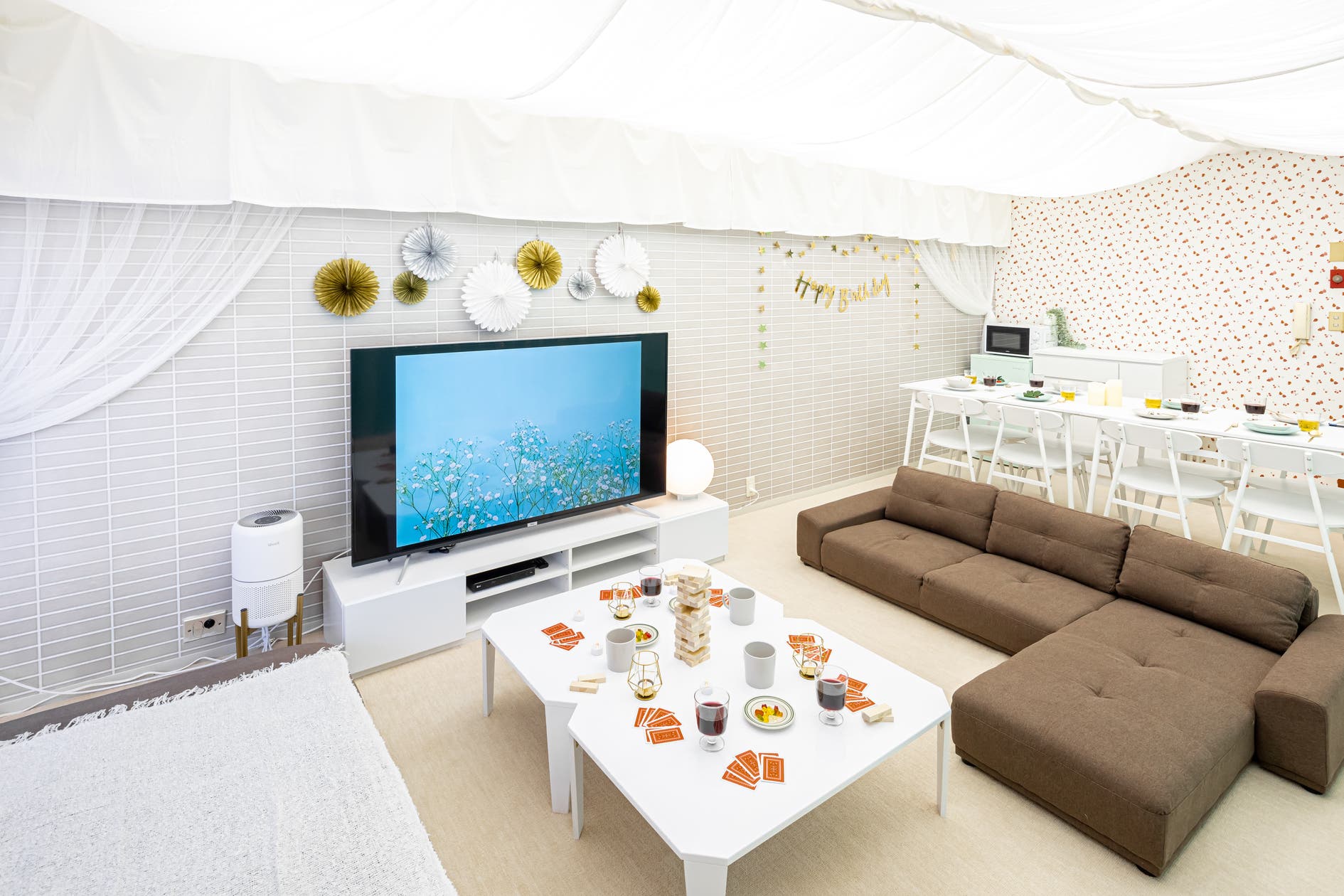 🌻コスパ最強🌻ドンキすぐ/ボドゲ50種/マダミス/おうちグランピング/撮影/推し会/女子会/ママ会/ゴミ捨て無料の写真5