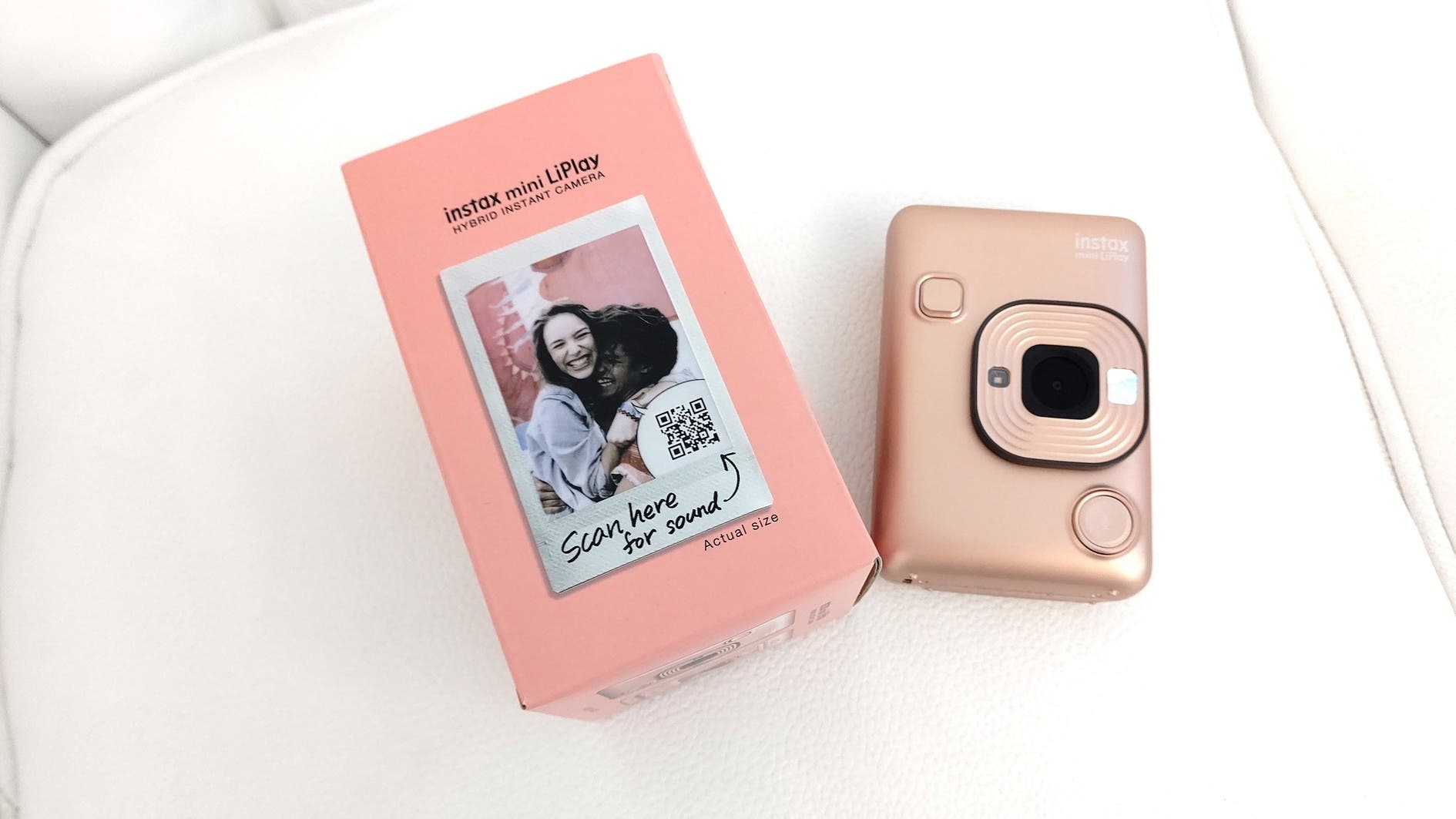 インスタントカメラ📷【チェキ Instax mini Liplay】フィルム10枚付きの画像1