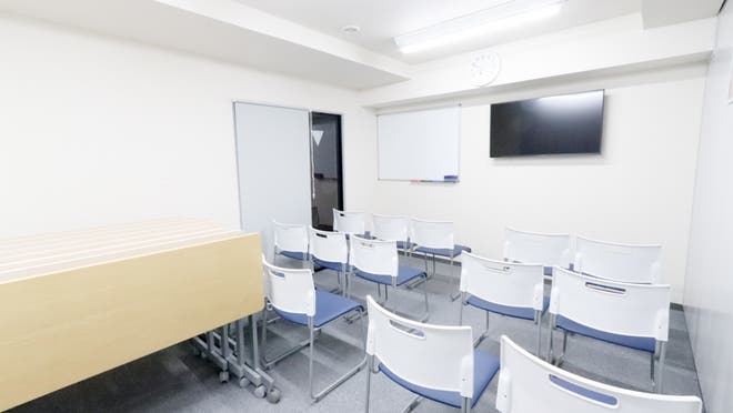 【田町駅1分!三田駅30秒!中型会議室!16名】モニター・ホワイトボード・高速WiFi無料!ふれあい貸し会議室 田町No48の写真8