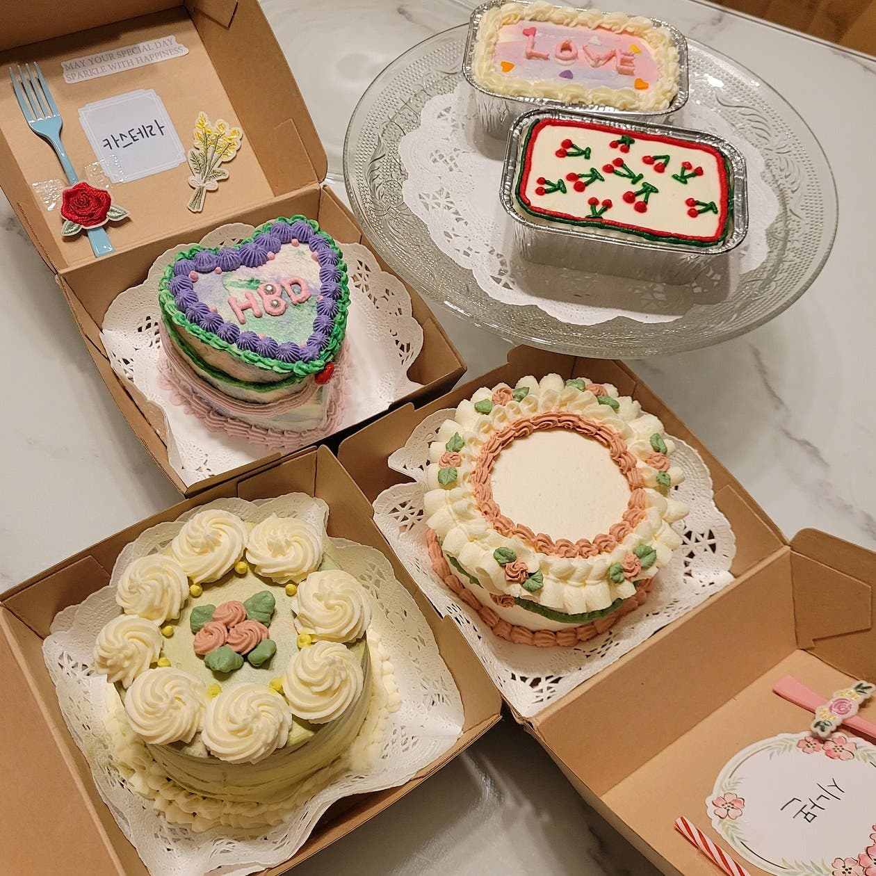 韓国センイルケーキ(9月から予約可能)の画像1