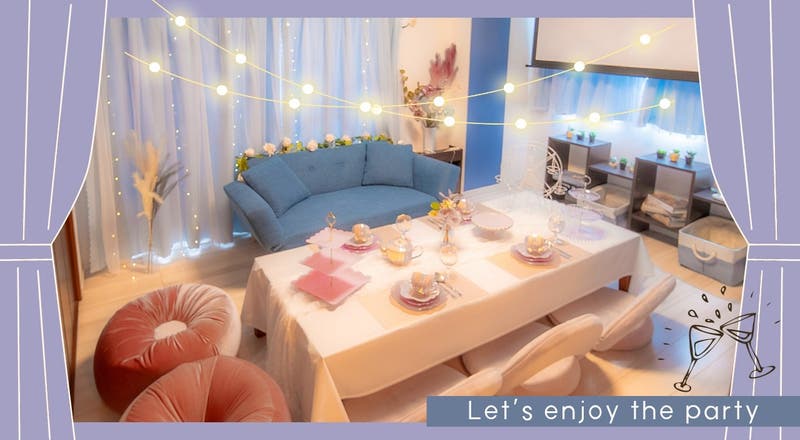 🆕️openセール💫人気の歌舞伎町💜プロジェクター/女子会/ホームパーティー/料理可/片付けお任せ/💛