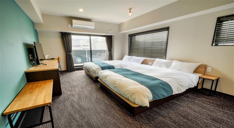 京都駅近く🚋Netflix/You Tube視聴可📺おしゃれなお部屋でおうちデート💓ベッド1台使用可🛏CT/SPQ