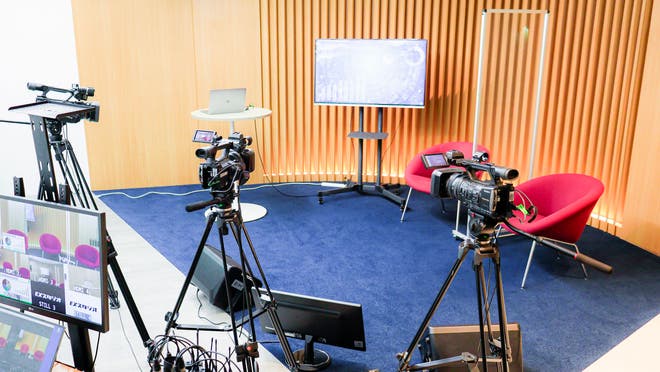 駅徒歩1分!配信や番組収録、インタビュー動画や対談撮影など様々な用途でご利用いただけます!グリーンバック合成も可能!の写真14
