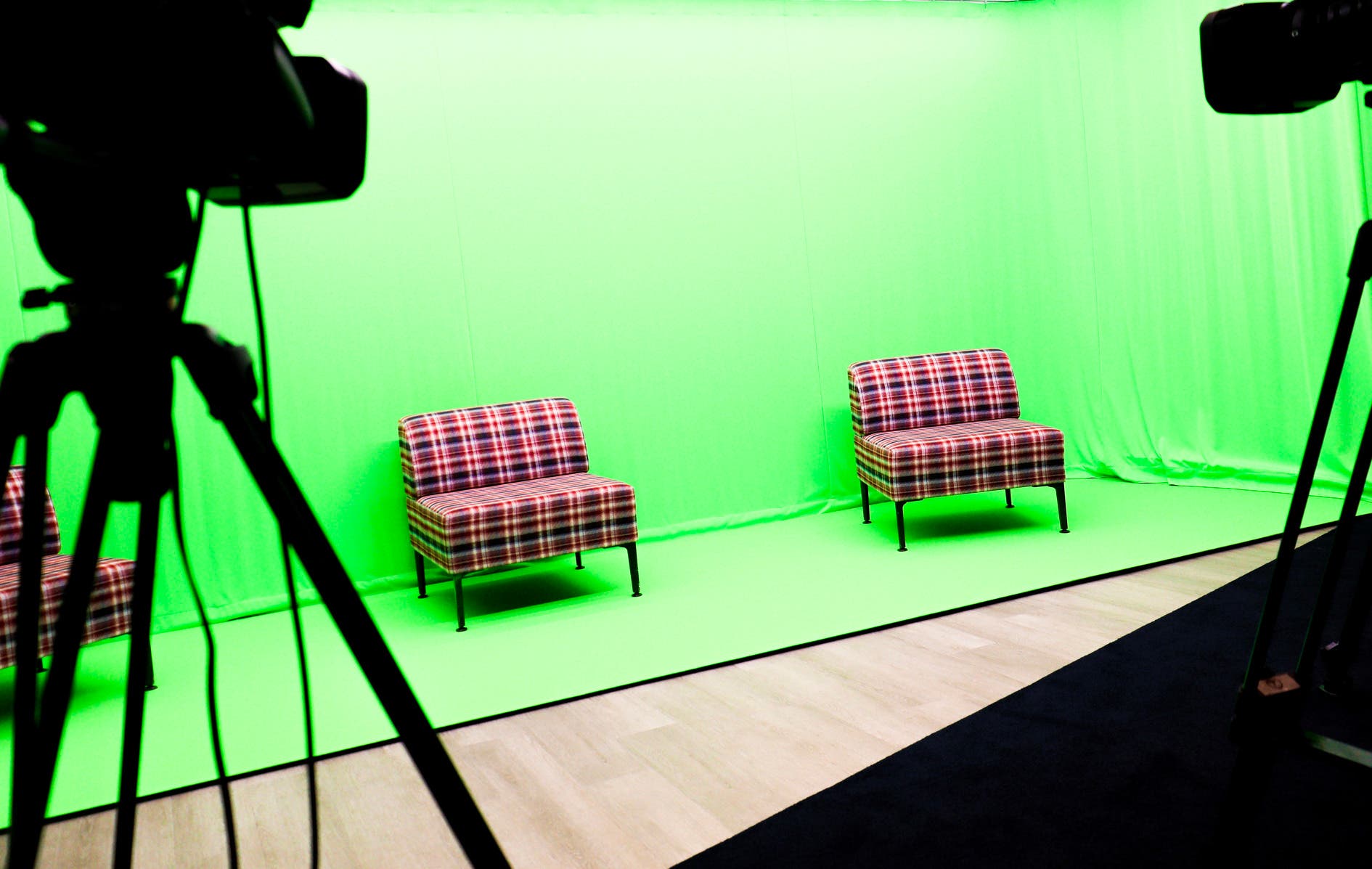 駅徒歩1分！配信や番組収録、インタビュー動画や対談撮影など様々な用途でご利用いただけます！グリーンバック合成も可能！の写真13