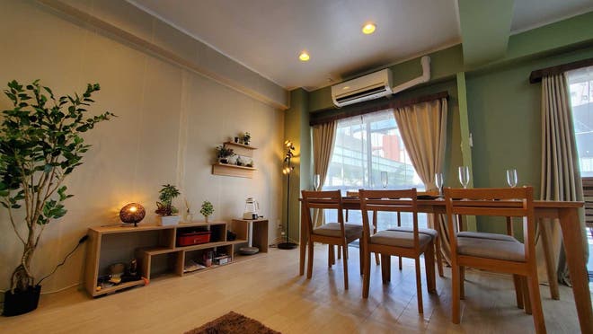 深夜利用可能🌃最大16名👨4K対応55型TV📺キッチン設備完備🔪広々スペース!!の写真9