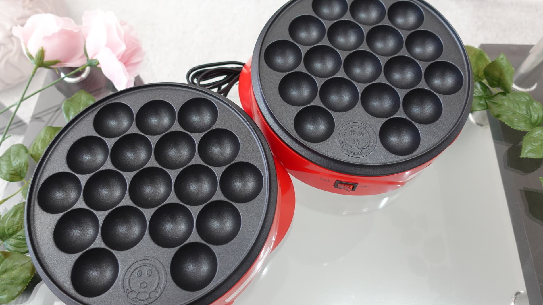 たこ焼き器🐙ノンセパレートタイプのため加熱が早い！効率よくどんどんたこ焼きを作っちゃおう😆の画像1