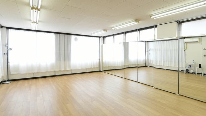 <鶯谷駅1分>ダンスができるレンタルスタジオ/幅6.0m高さ1.8の鏡付き/グループ・個人練習に最適 上野店の写真5