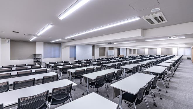 【銀座5分・新橋7分】最大収容198名✨銀座で“特別な会議”が叶う大型会場|控え室あり✨研修・試験・講演会・懇親会に|N201の写真4