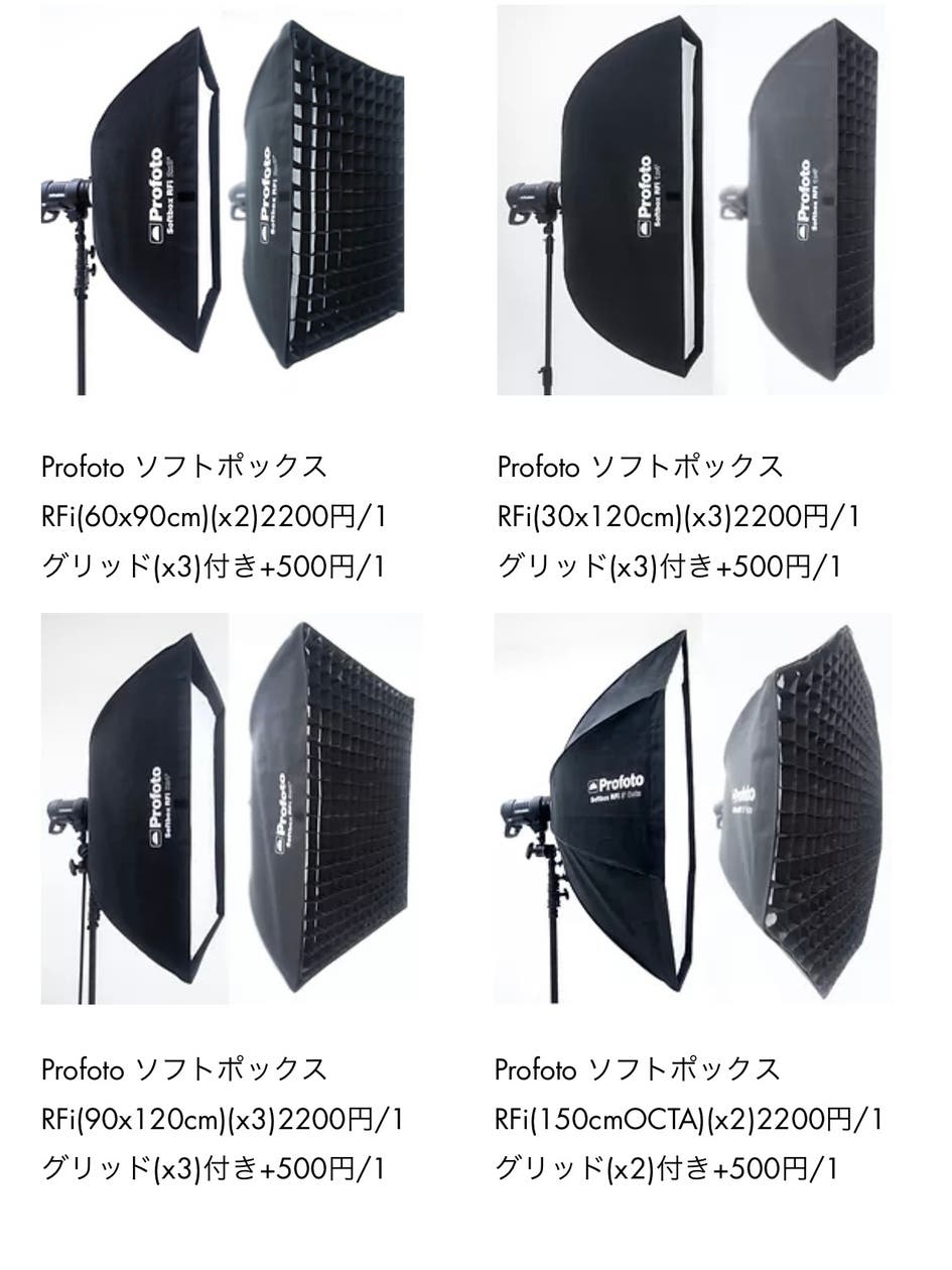 Profoto ソフトポックスのグリッドの画像1