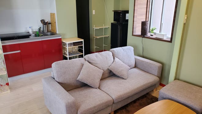 深夜利用可能🌃最大16名👨4K対応55型TV📺キッチン設備完備🔪広々スペース!!の写真10