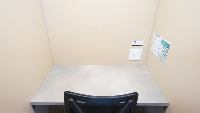 <RemoteworkBOX 駅前中央ビル店【No.1】>完全個室⭐️24H営業!Wi-Fi無料!/ 2時間以上の利用でお得!の写真3