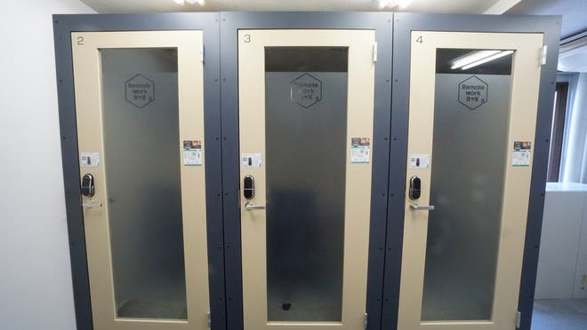 <RemoteworkBOX 駅前中央ビル店【No.5】>完全個室⭐️24H営業!Wi-Fi無料!/ 2時間以上の利用でお得!の写真8