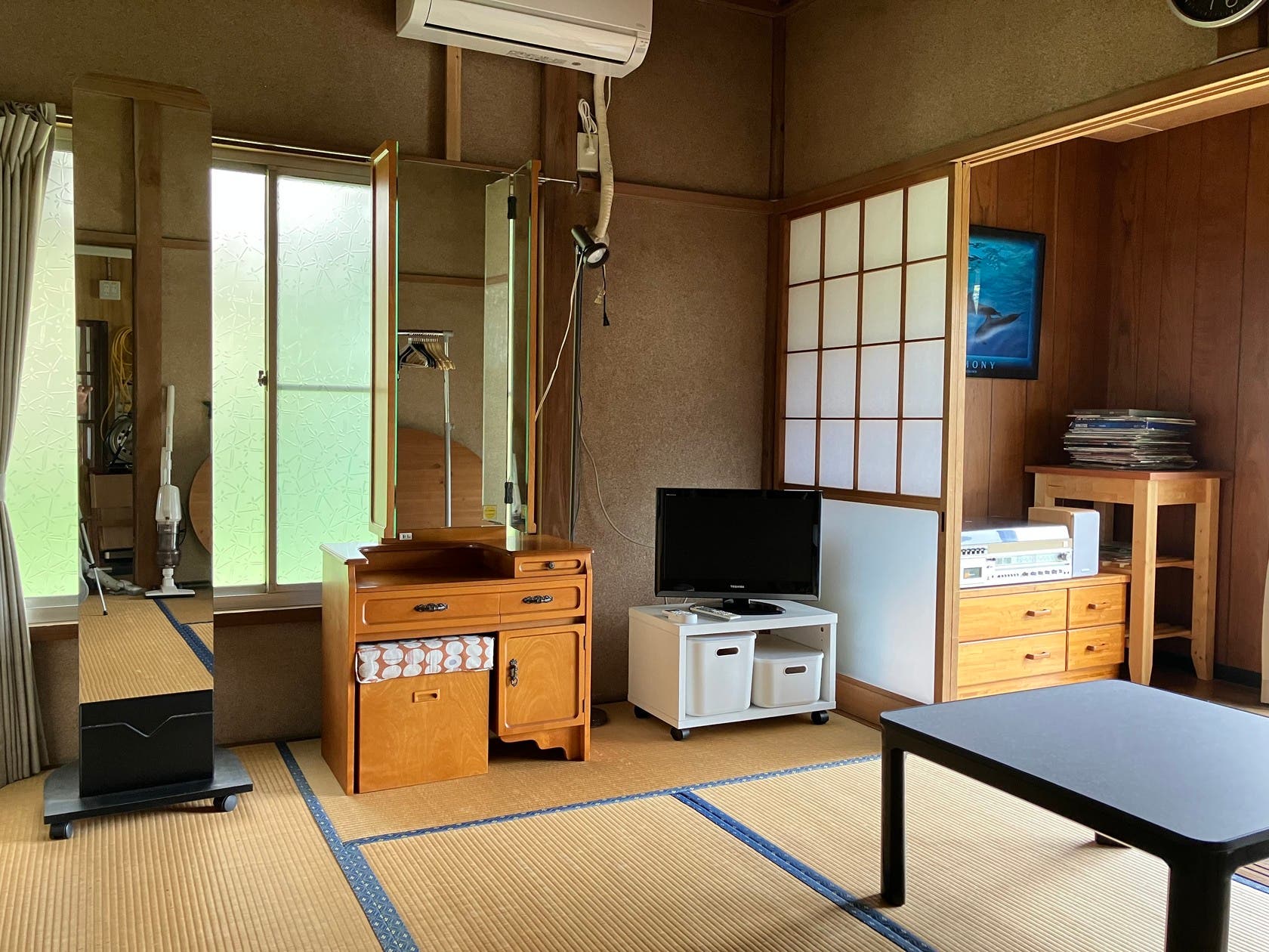 一棟貸しの古民家　昭和の造りの建物で広い室内空間と庭を自由にお使いいただけますの写真12