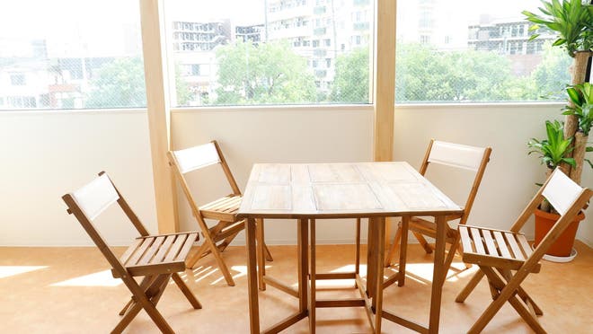 【京都駅から車で15分】キッチン、バスルーム、パウダールーム、インナーテラスを兼ね備えた 本格的なハウススタジオ。の写真3