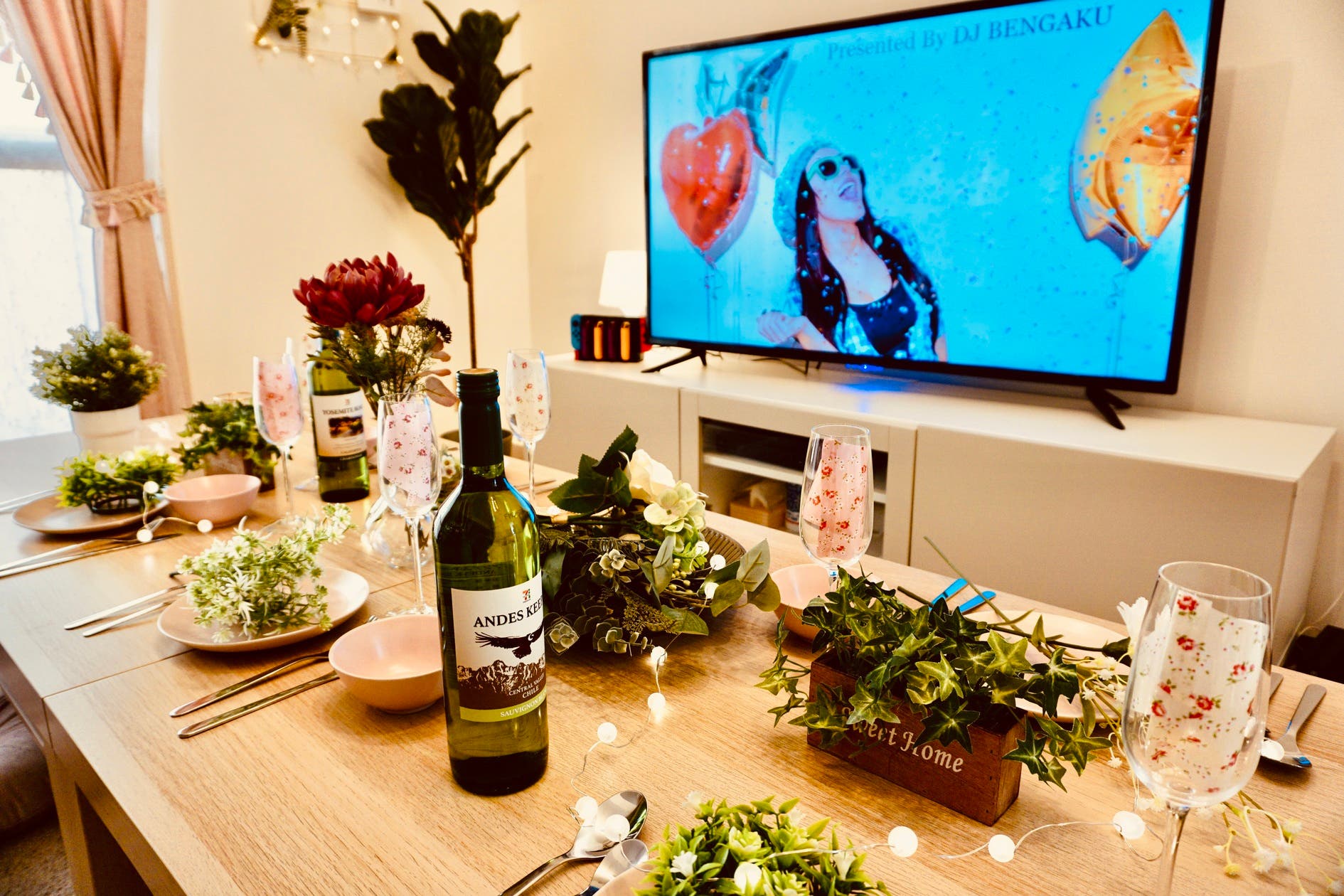 大画面55型テレビ📺（Netflix・アマゾンプライム・YouTube見れます♡）の画像1