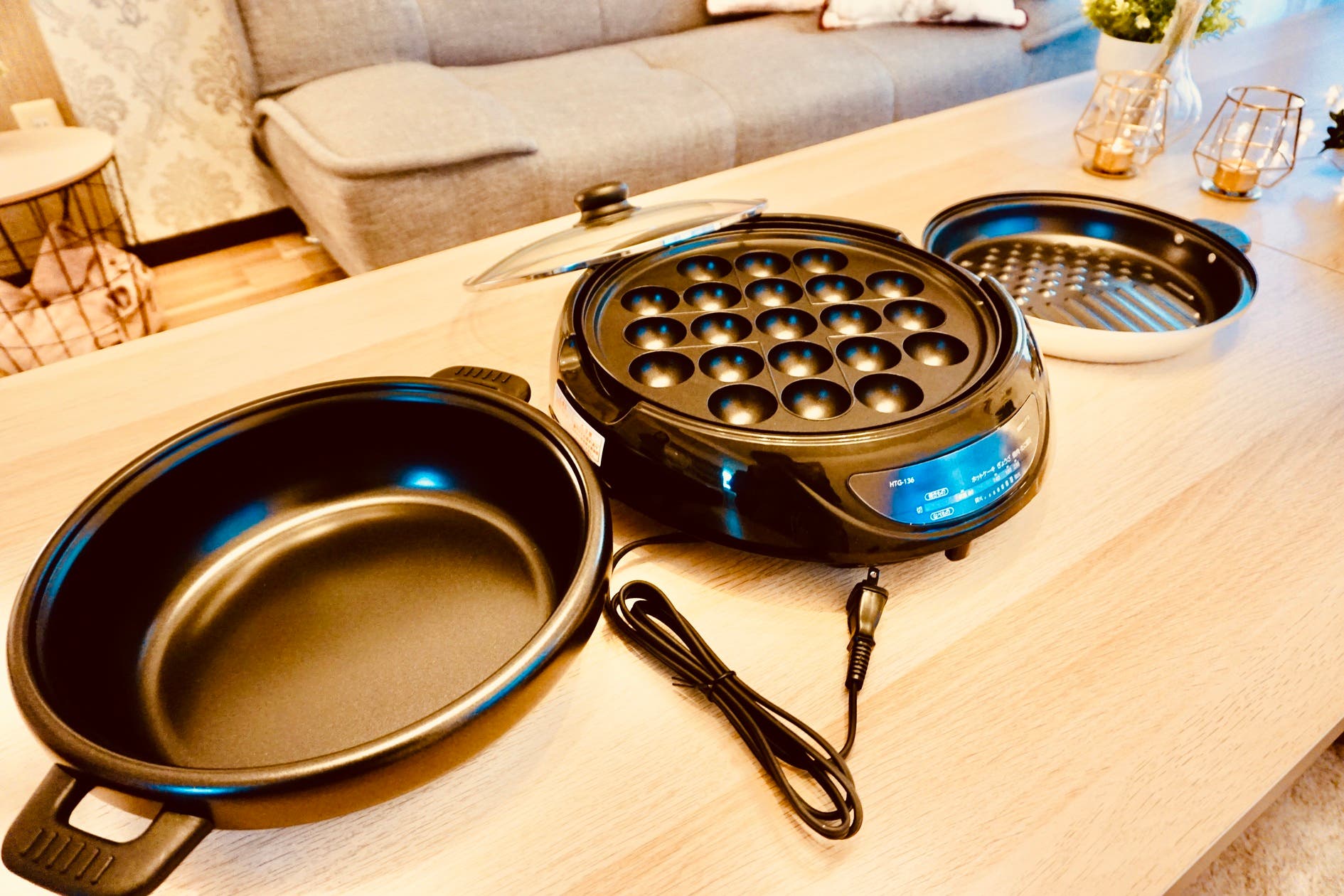 たこ焼き器＆ホットプレート🐙の画像1