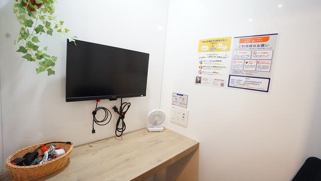 <PaO Work マルイシティ横浜店No.6>集中できるワークブース💼モニター🖥Wi-Fi完備📶テレワーク/ZOOMの写真2