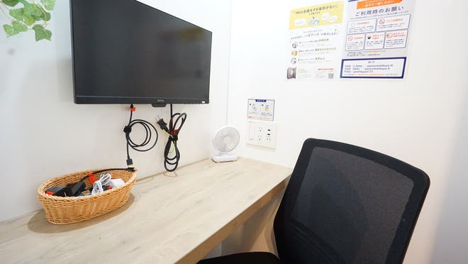 <PaO Work マルイシティ横浜店No.6>集中できるワークブース💼モニター🖥Wi-Fi完備📶テレワーク/ZOOMの写真4