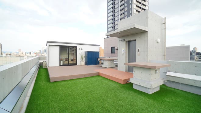 <南森町プライベートパーク>冷暖房完備コンテナ&緑あふれる庭付き✨夏でも快適!会議・セミナー・撮影に最適なプライベート空間の写真7