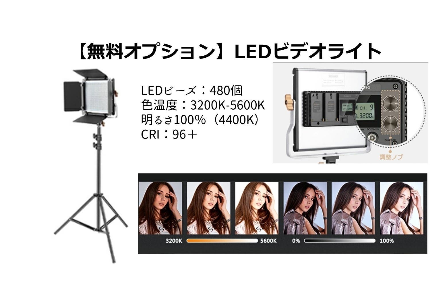 撮影機材の一式レンタル の画像2