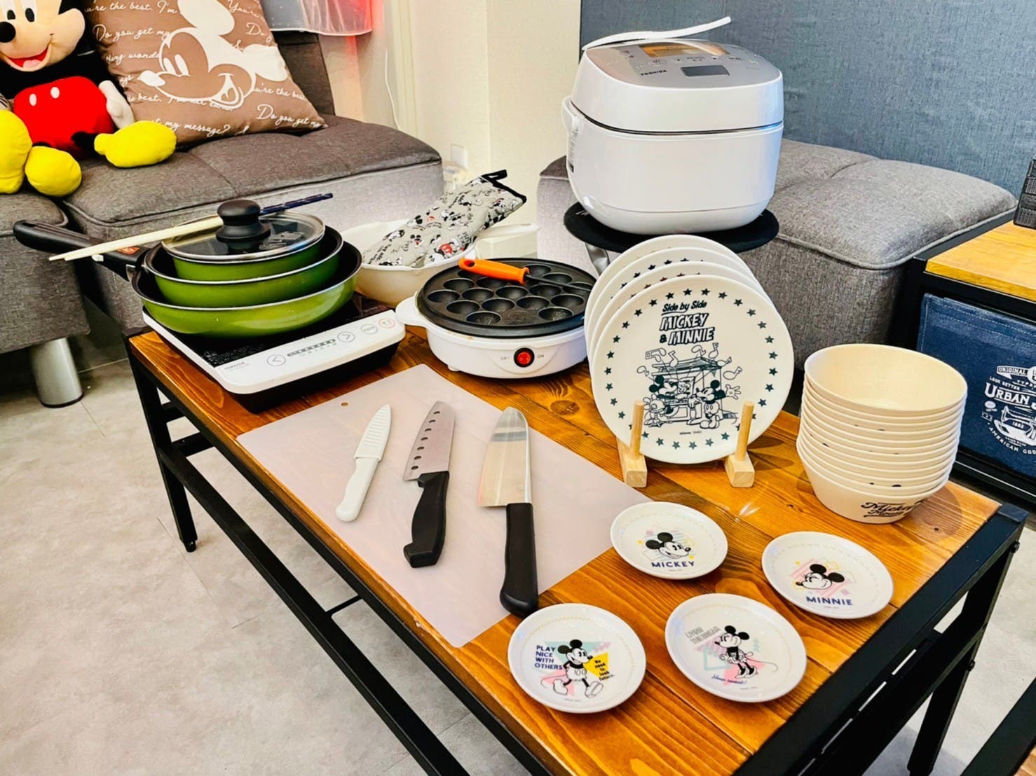 お家デート💕大型テレビtoソファで映画鑑賞📺キッチン設備mo充実👩‍🍳夜行バス早朝🚌【シャワー無料✨】の写真14