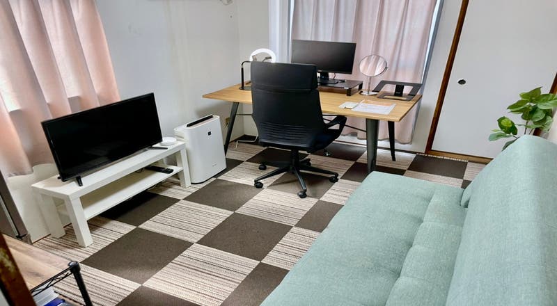 ＜塚本ミニマルオフィス405＞完全個室✨光Wi-Fi📶モニター🖥テレワーク/作業場所/会議/ボドゲ