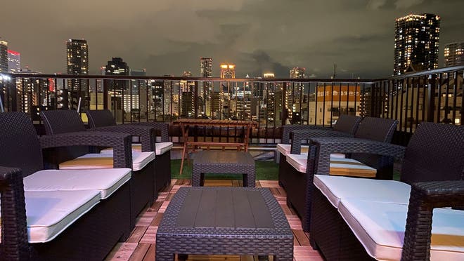 希少【屋上バーベキュー】天満駅3分!最大20名利用可能なバーベキュースペース(歓送迎会/忘年会/パーティー)の写真1