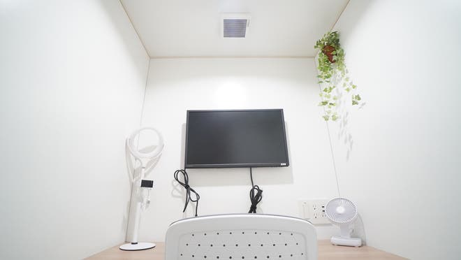 <ミニマルワークスペース高田馬場No.2>戸山口から徒歩2分!完全個室⭐️光回線Wi-Fi📶モニター🖥テレワーク/Web会議の写真4