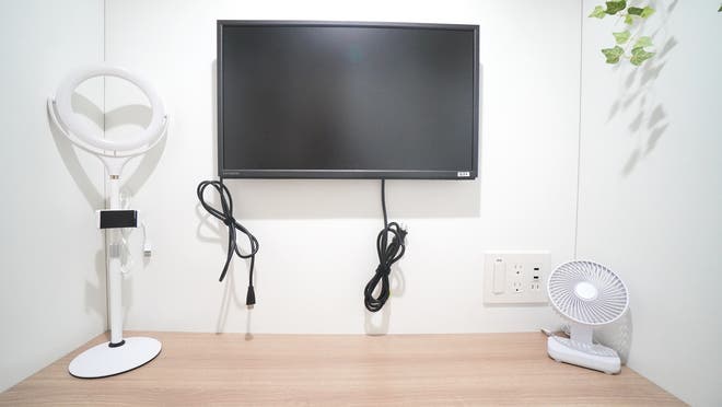 <ミニマルワークスペース高田馬場No.3>戸山口から徒歩2分!完全個室⭐️光回線Wi-Fi📶モニター🖥テレワーク/Web会議の写真6