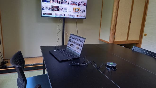 かけ流し温泉銭湯の会議、セミナー、教室等に最適な個室の写真4