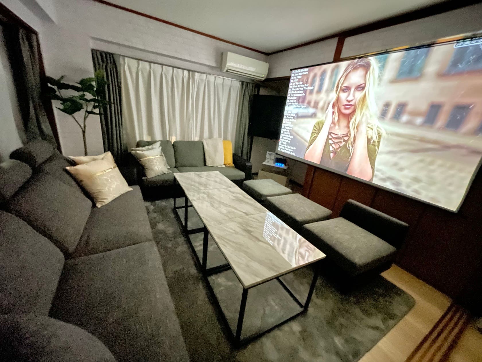 【広いキッチン🍽】駅6分✨最大20名🙆‍♀️100㌅大画面でゲーム・鑑賞🎥24H🌃【alpha_001】の写真30