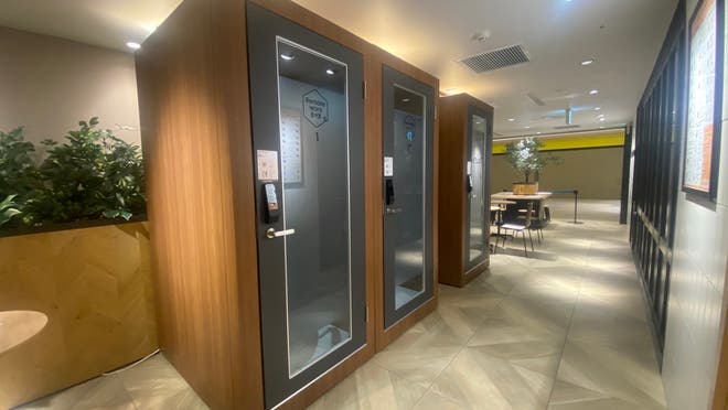 <RemoteworkBOX セントラルパーク店【No.1】>完全個室⭐️Wi-Fi無料!/ 2時間以上の利用でお得!の写真1