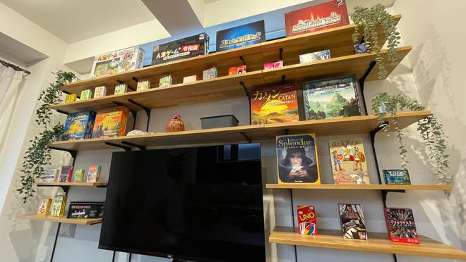 ボドゲ上野1号店⭐️ボードゲーム役40種類🎲大人気ゲーム機完備🎮光回線⚡動画向きの写真15