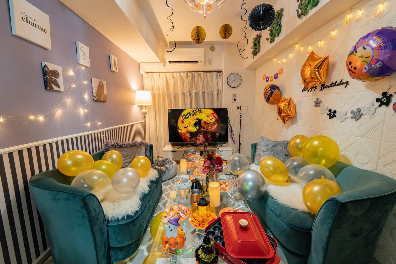 推し活最適オシャレなネオン空間🎈100インチプロジェクター📺駅2分✨🎉撮影📷デート🍷動画視聴✨の写真15