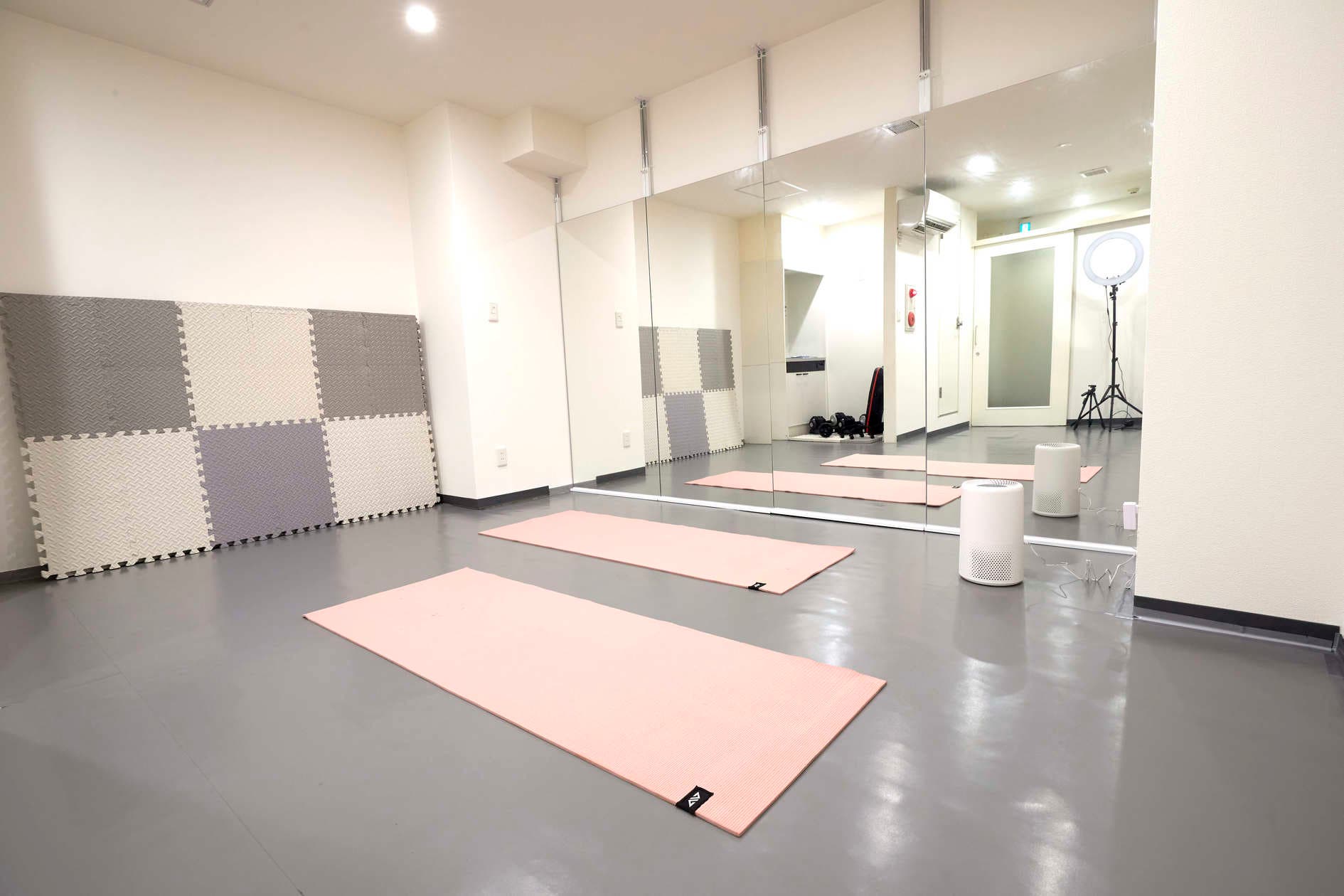 【防音】【西荻窪駅徒歩1分！】ダンスやヨガができるスタジオ/ リノリウム床材/大型鏡　レンタルスタジオ西荻リノの写真10