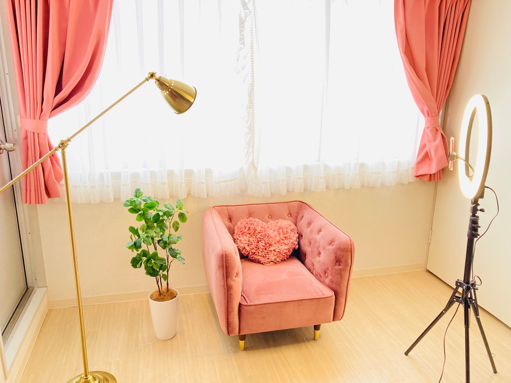 【照明】18インチ　LEDリングライトの画像1