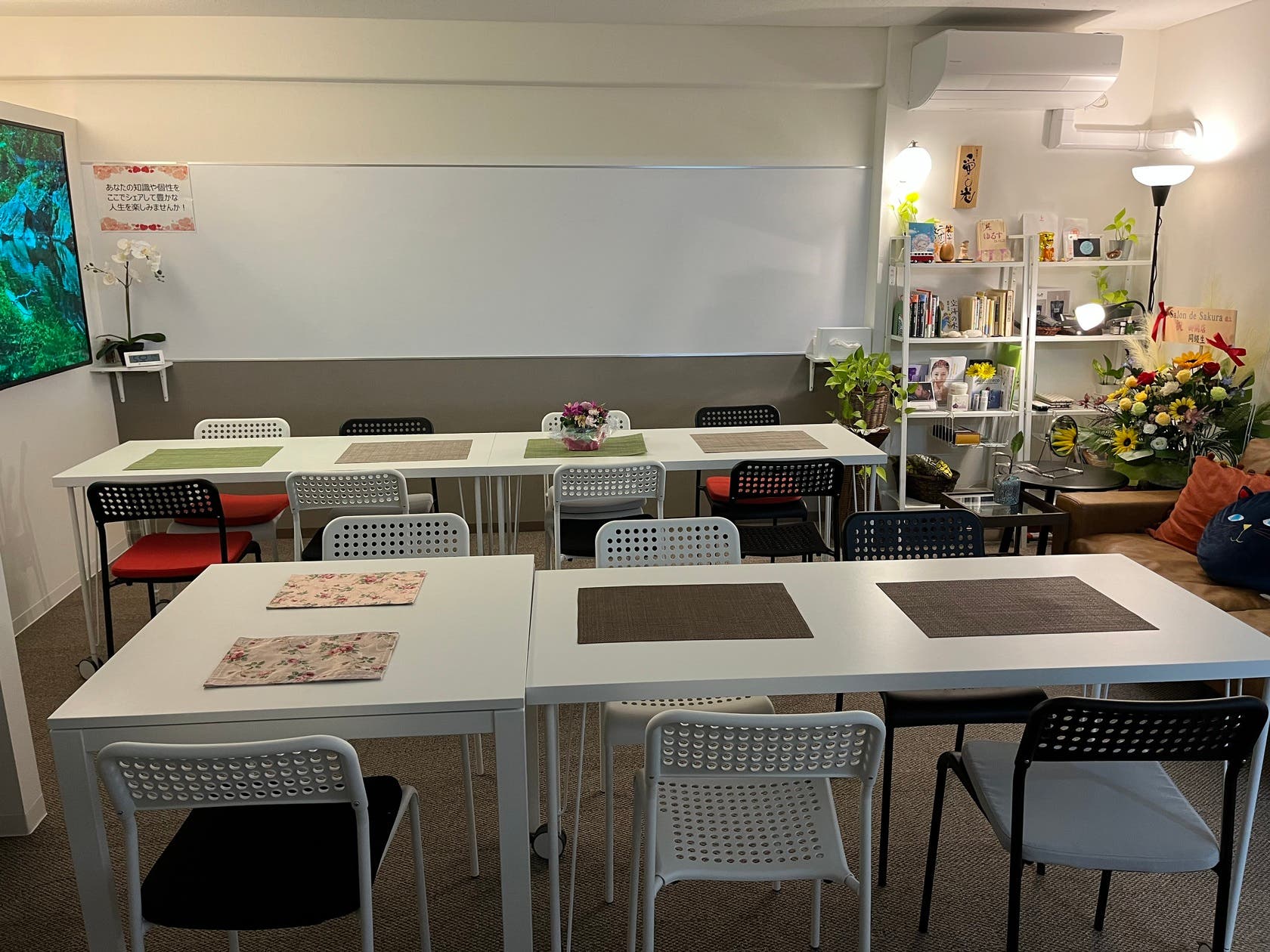 大阪ﾒﾄﾛ中津駅から徒歩20秒！各種パーティー、カルチャー教室、商品説明会。キッチン・大型TV・ホワイトボード完備の写真25