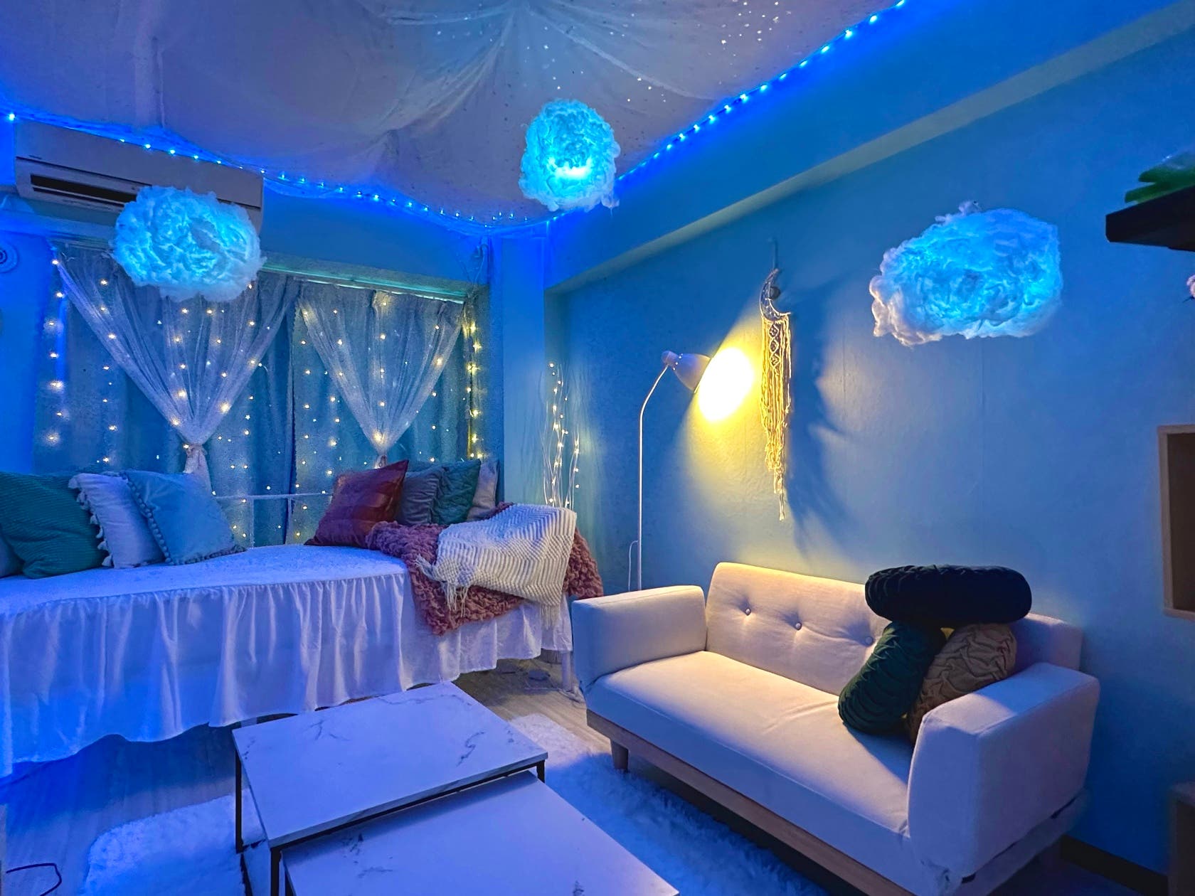 🌸学割&レベチな特割🌸⛄️まるで雲の上にいる新感覚☁️100インチプロジェクター映画見放題🎥大人気ゲーム機、ボドゲ完備🎉の写真7