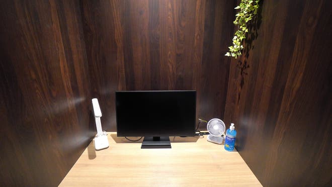 <ODAKYU RENTAL SPACE 栗平No.8>改札横🚃半個室🚪Wi-Fi📶モニター🖥テレワーク/勉強/作業場所の写真6