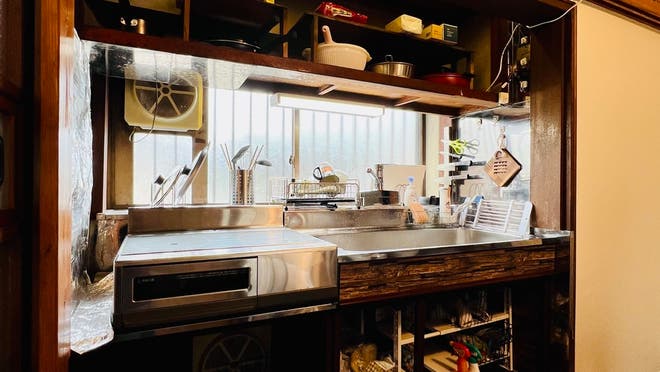 古民家キッチン✨+共用部 商用撮影可!オール電化/調理用品完備😊お料理教室🍝ママ会🍰YouTube撮影💻の写真4