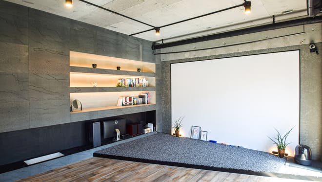 《築地/新富町徒歩2分》天然石リノベーション空間 |南東2面採光| -撮影・Bar利用・MTG・映画鑑賞・女子会-の写真12