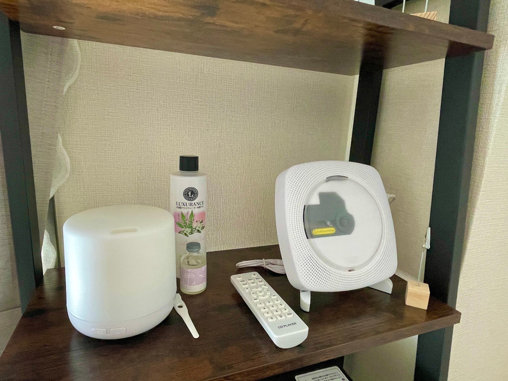 ディフューザー・CDプレイヤー＆Bluetoothスピーカーの画像1