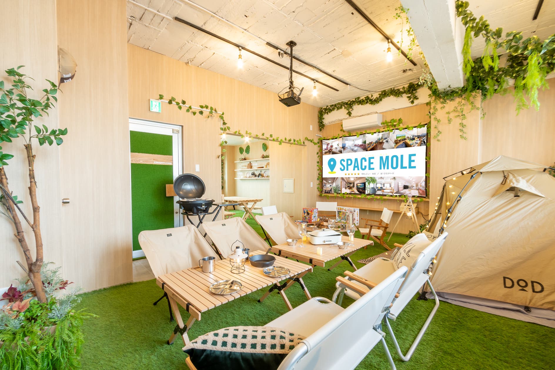 スペモ⛺クリスマス🎄歓送迎会🎊キャンプ🌴パーティー✨プロジェクター🎥330_KIMAGURE-Camp大阪難波2ndの写真4