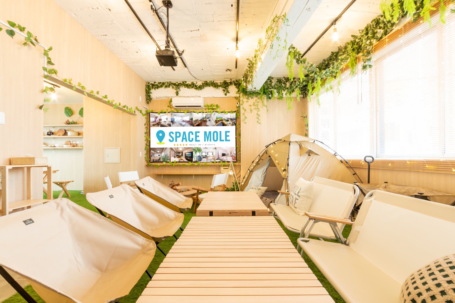 スペモ⛺クリスマス🎄歓送迎会🎊キャンプ🌴パーティー✨プロジェクター🎥330_KIMAGURE-Camp大阪難波2ndの写真9