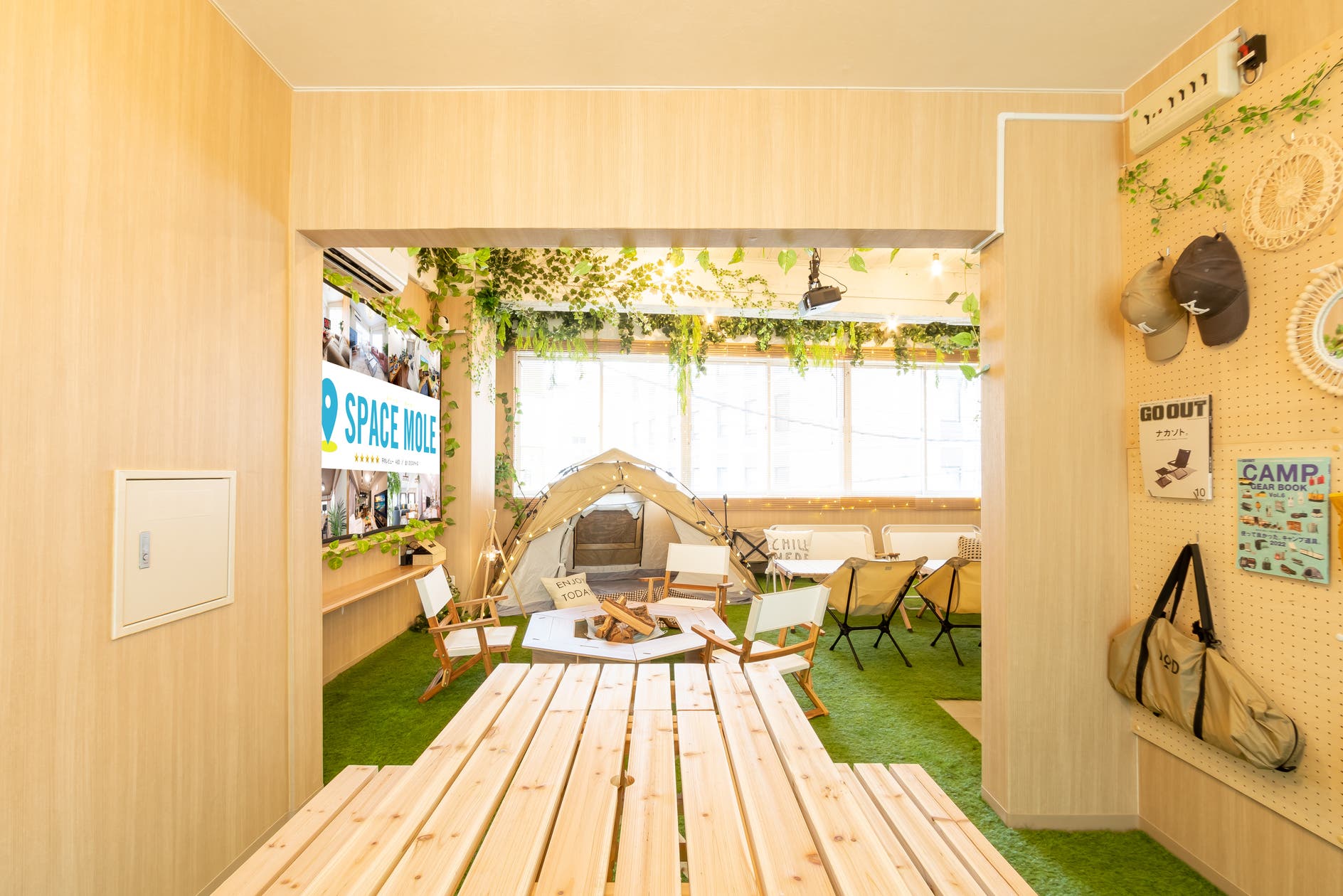 スペモ⛺クリスマス🎄歓送迎会🎊キャンプ🌴パーティー✨プロジェクター🎥330_KIMAGURE-Camp大阪難波2ndの写真10