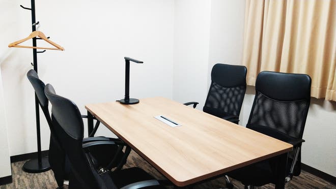 名古屋駅新幹線口から徒歩2分!!/完全個室501号/打合せ・会議・リモートワーク・面接、面談に最適!の写真2