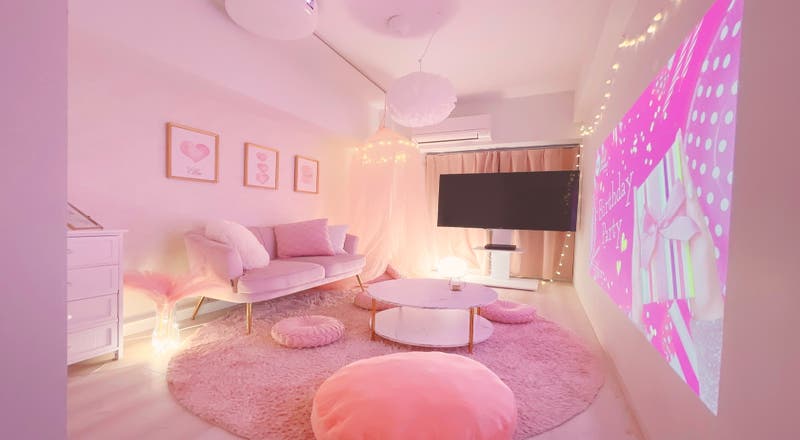 パーティーならここ🍕🥂デート🥂推し会🌈女子会👠祭壇🧸プロジェクター&55型テレビ [49]