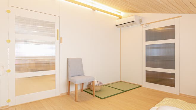 【きみたつラボ】駐車場ありの屋内遊戯場!国産ヒノキたっぷりのスペースで木製知育玩具も使い放題。授乳室・トイレ・洗面完備。の写真4