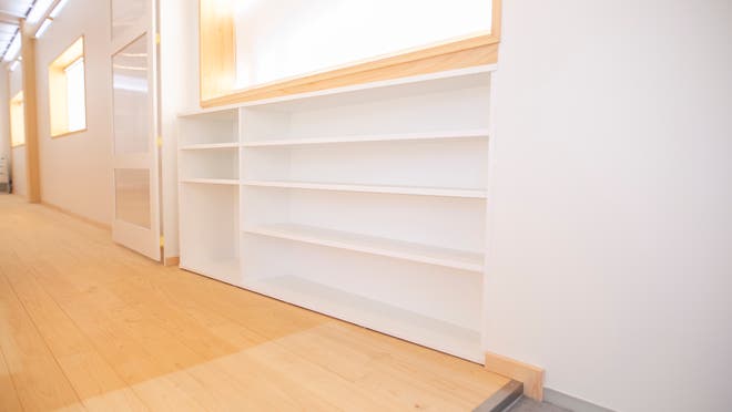 【きみたつラボ】駐車場ありの屋内遊戯場!国産ヒノキたっぷりのスペースで木製知育玩具も使い放題。授乳室・トイレ・洗面完備。の写真14